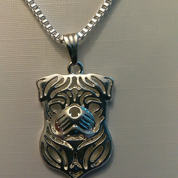 Jewelry | Fashion Jewelry Pug Necklace | Poshmark